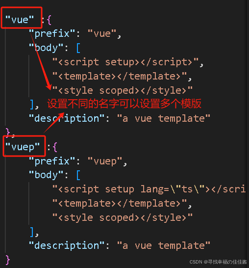 Vscode快速生成vue3组件模版vscode Vue3模板 Csdn博客
