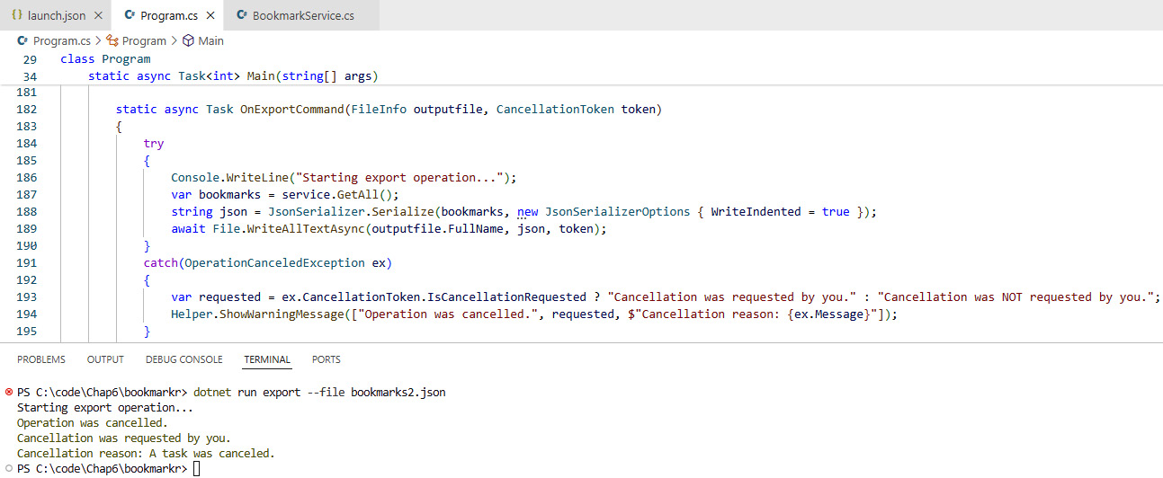 使用 C#和.NET 构建 CLI 应用程序：6 错误处理与日志记录_用c#语言编写chap协议可执行程序-CSDN博客