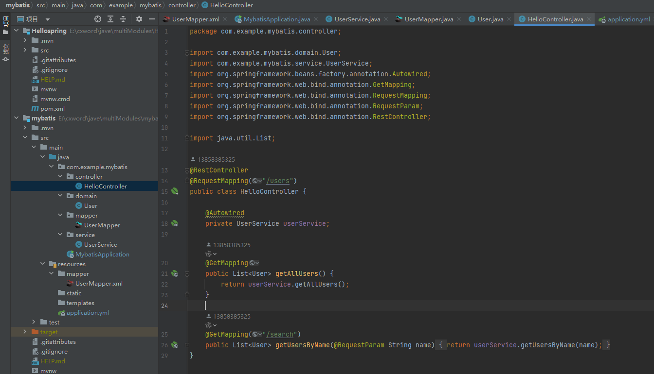 Spring Boot结合MyBatis读取Mysql数据-CSDN博客