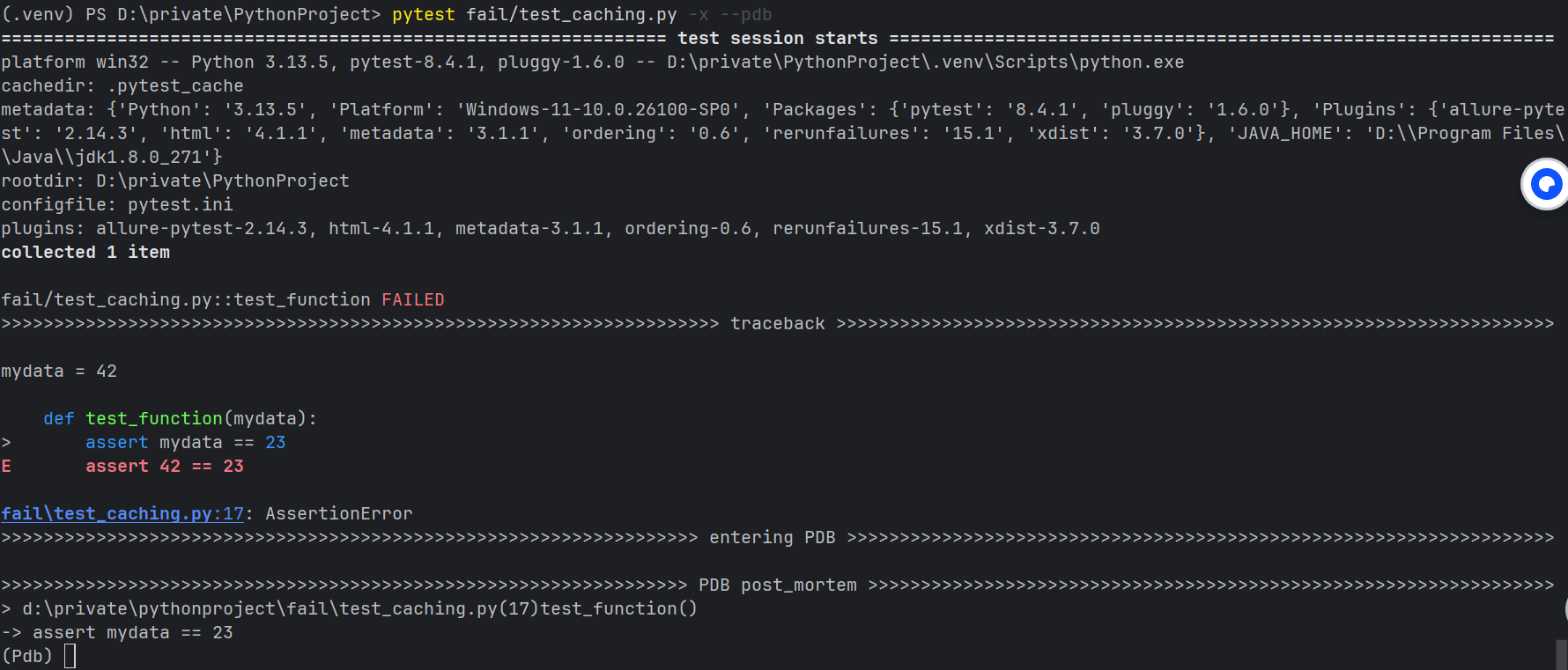 Pytest处理测试失败_pytest检查测试用例是否有执行失败的方法-CSDN博客