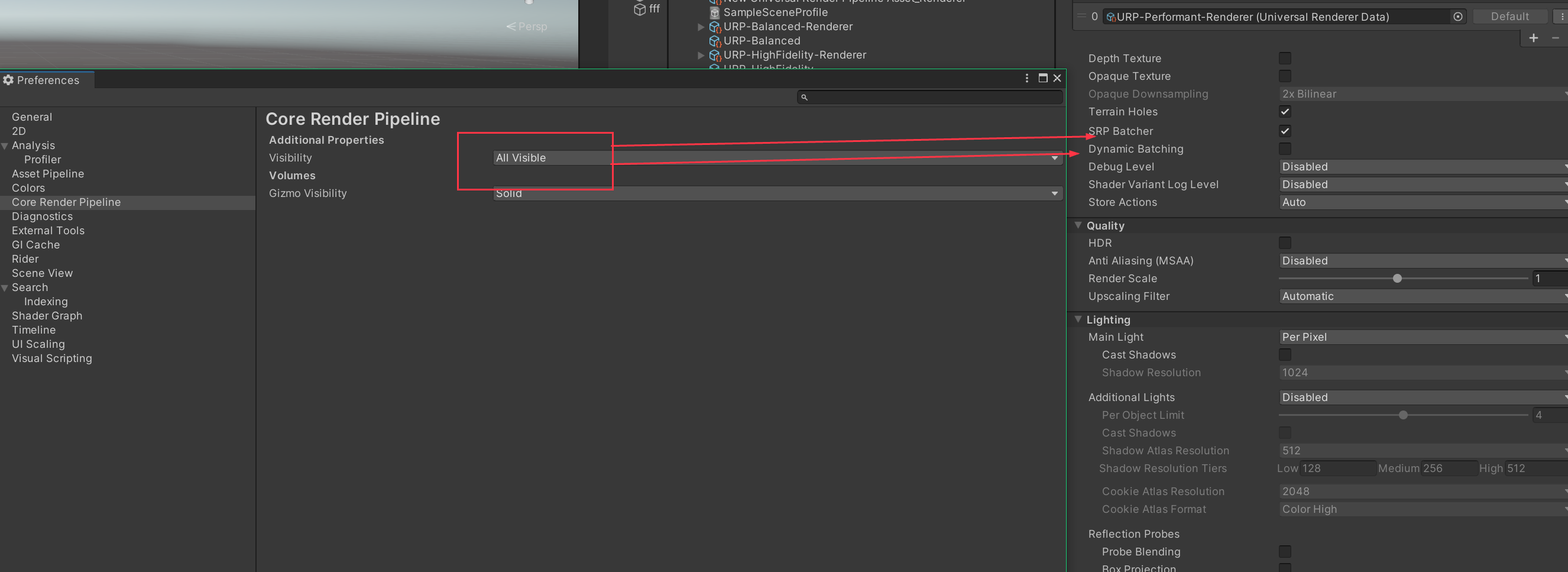 Dynamic Batching is missing (URP)_unity dynamic batching在哪-CSDN博客