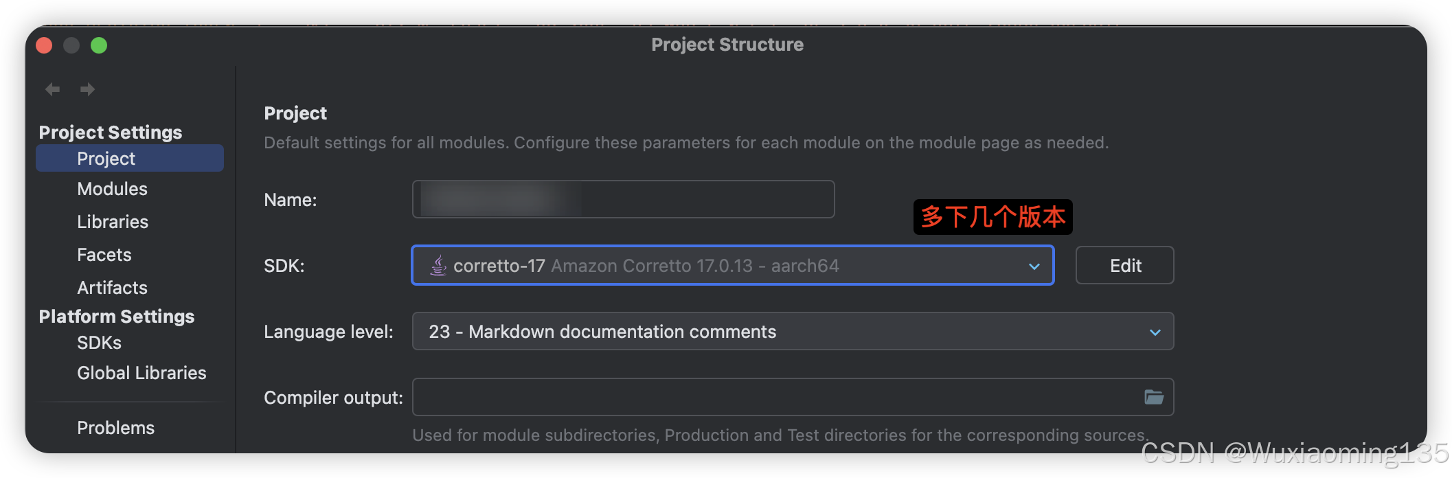 BUG! exception in phase ‘semantic analysis‘ in source unit ‘/Users/xxx/Documents/software ...