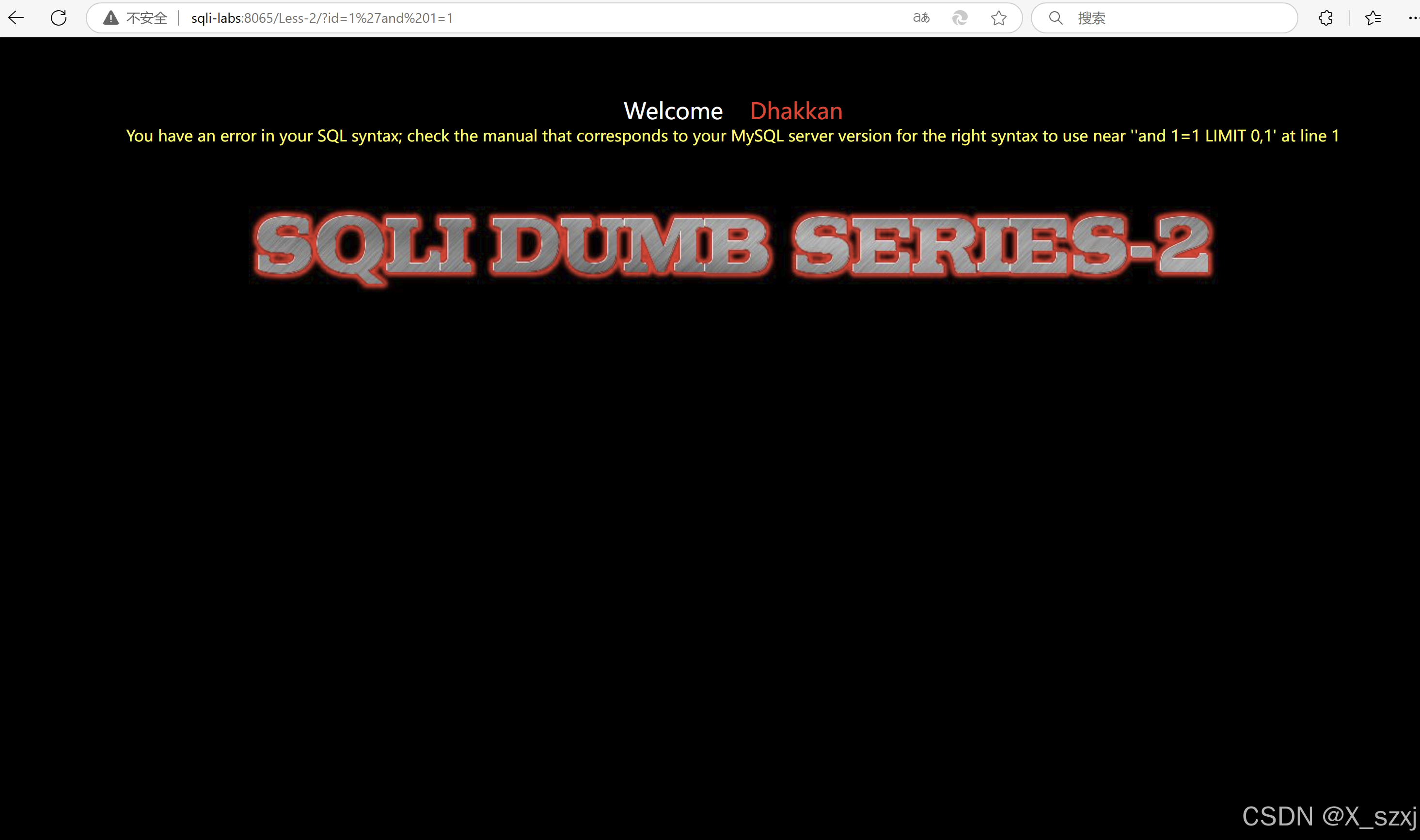 sqli-labs Less-1~5-CSDN博客