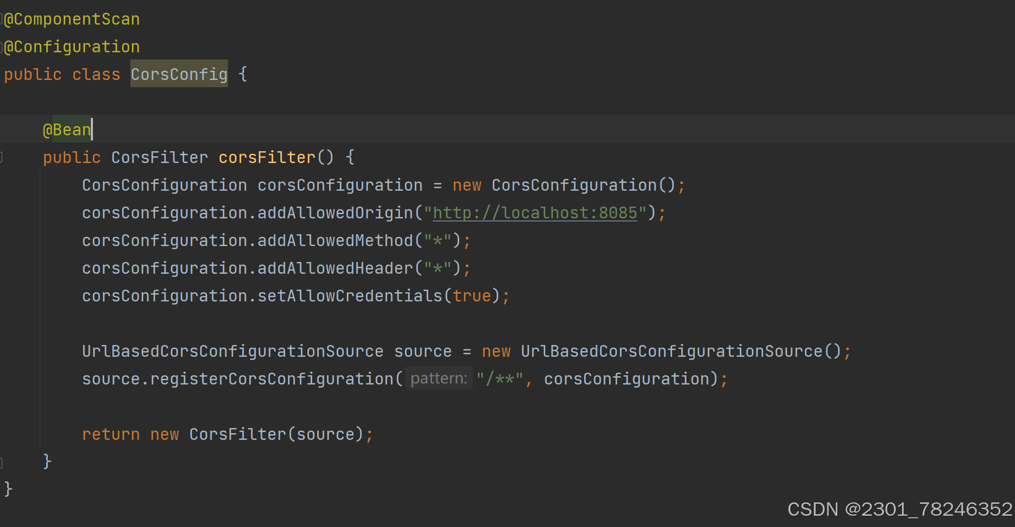 前后端项目跨域(CROS)问题_解决本机前后端访问报 cros-CSDN博客