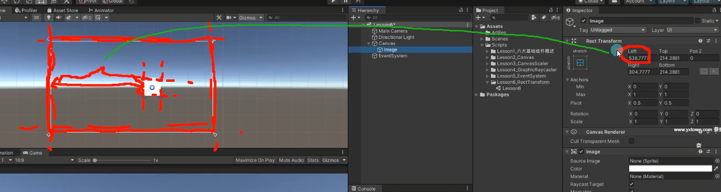 UGUI学习----RectTransform组件-CSDN博客