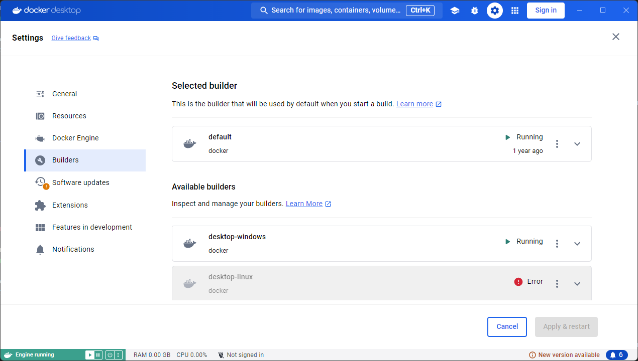 解决 Docker 切换到 Linux 容器模式时的错误-CSDN博客