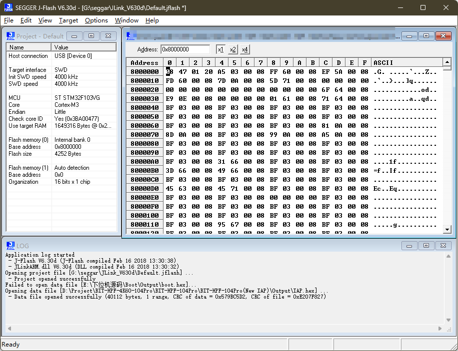 STM32制作好bootloader之后合并hex文件_stm32合并两个hex文件-CSDN博客