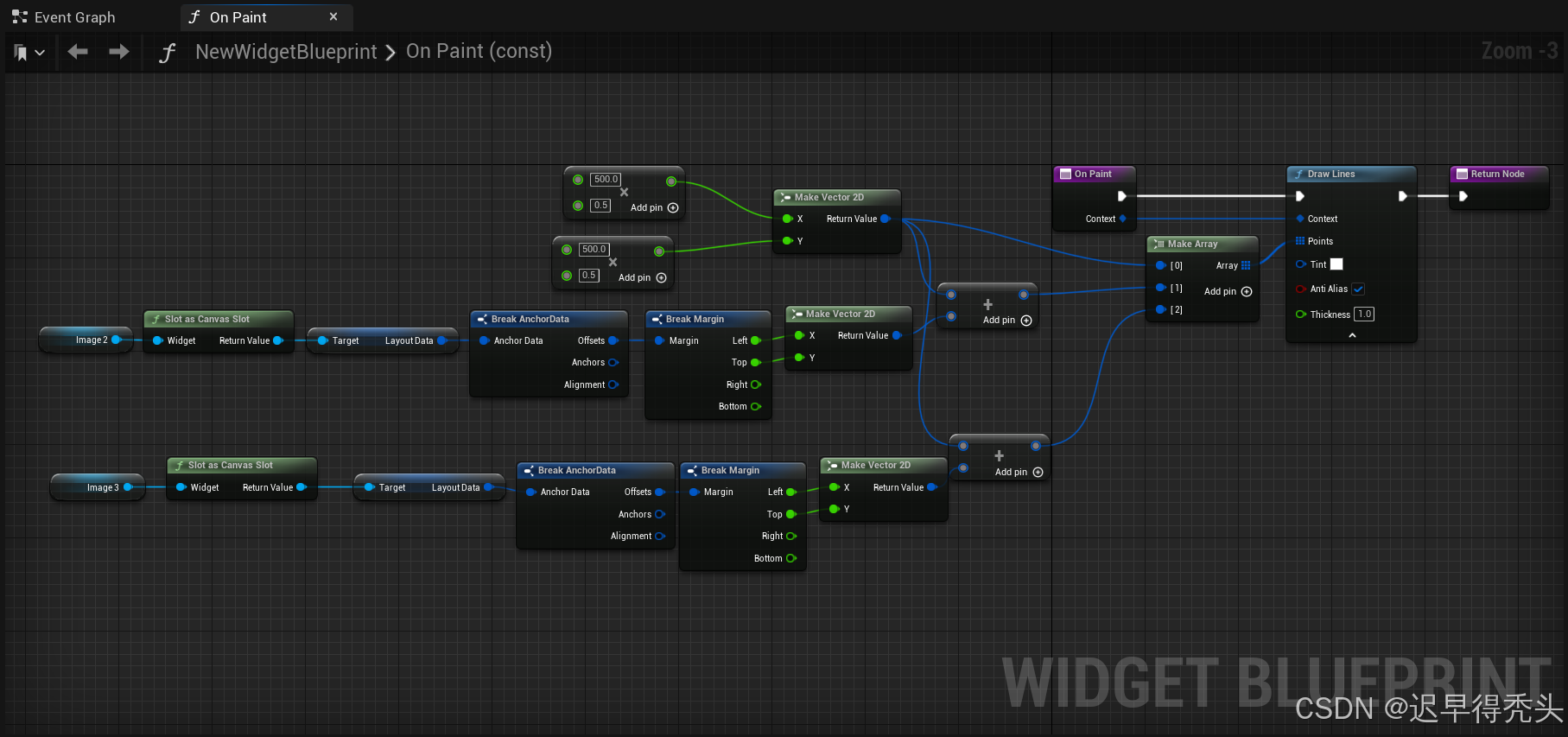 UE用户界面画线的方法_ue5 umg drawline-CSDN博客