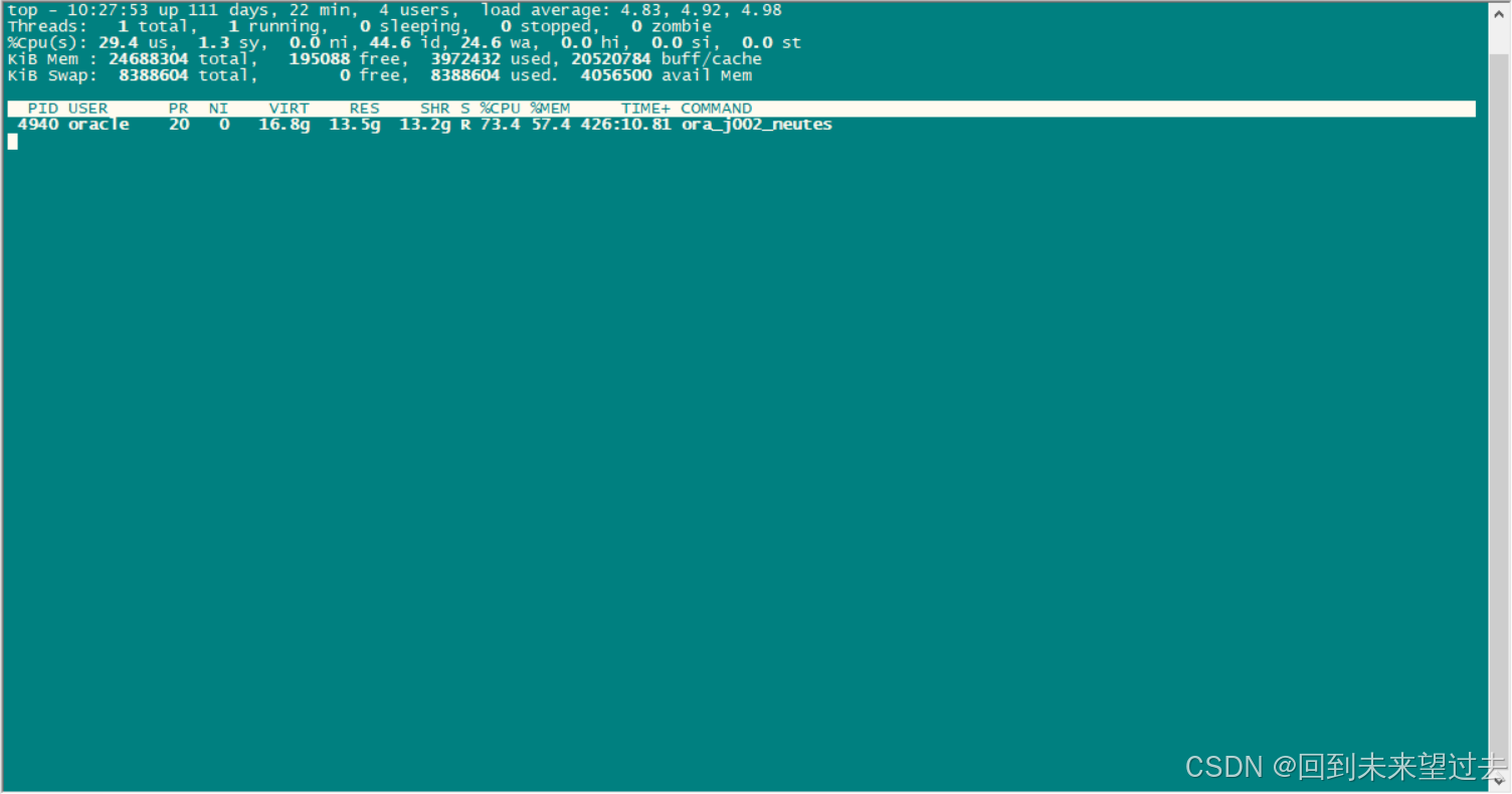linux的cpu分析top使用top -H、top -H -p pid、gstack 54954_linux top -h-CSDN博客