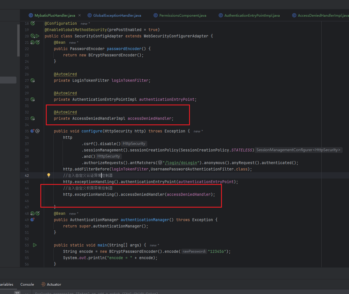 Security自定义异常处理控制器_java security 交易token异常输出异常内容, 不返回403-CSDN博客