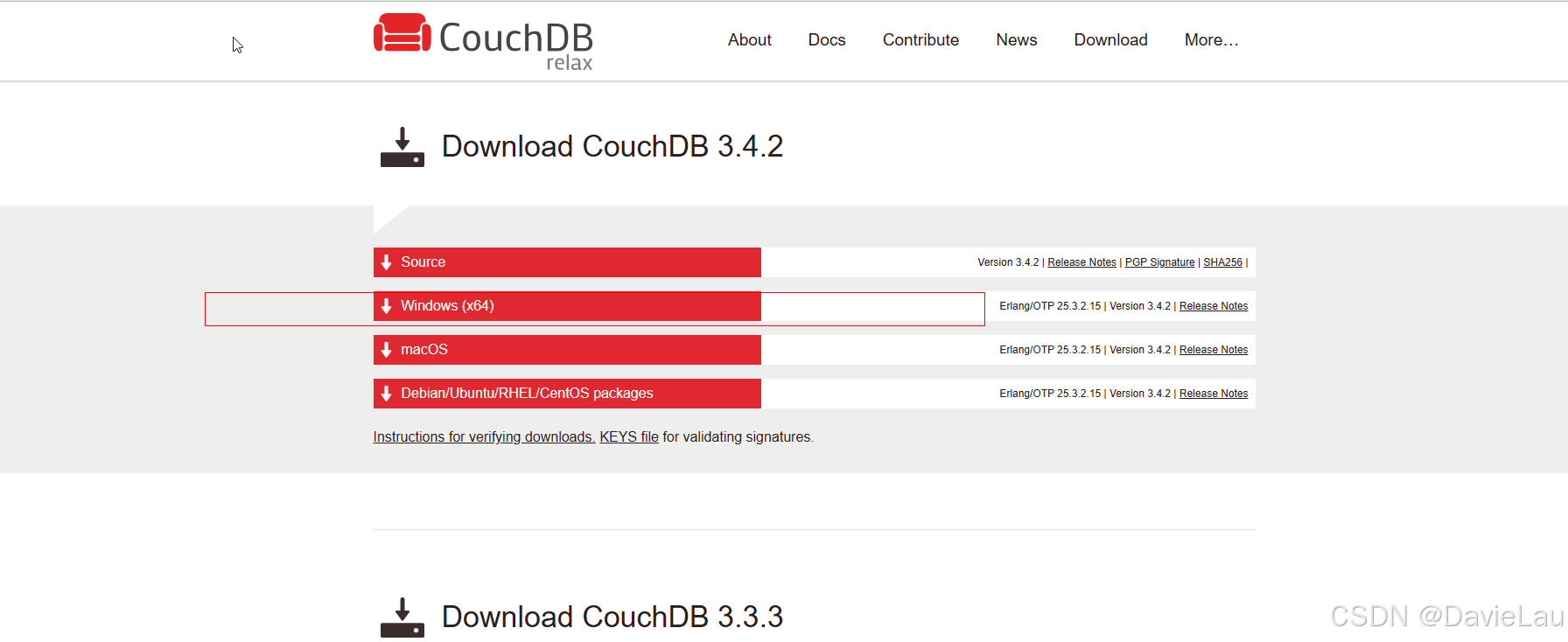 Windows系统安装CouchDB数据库流程_couchdb安装-CSDN博客