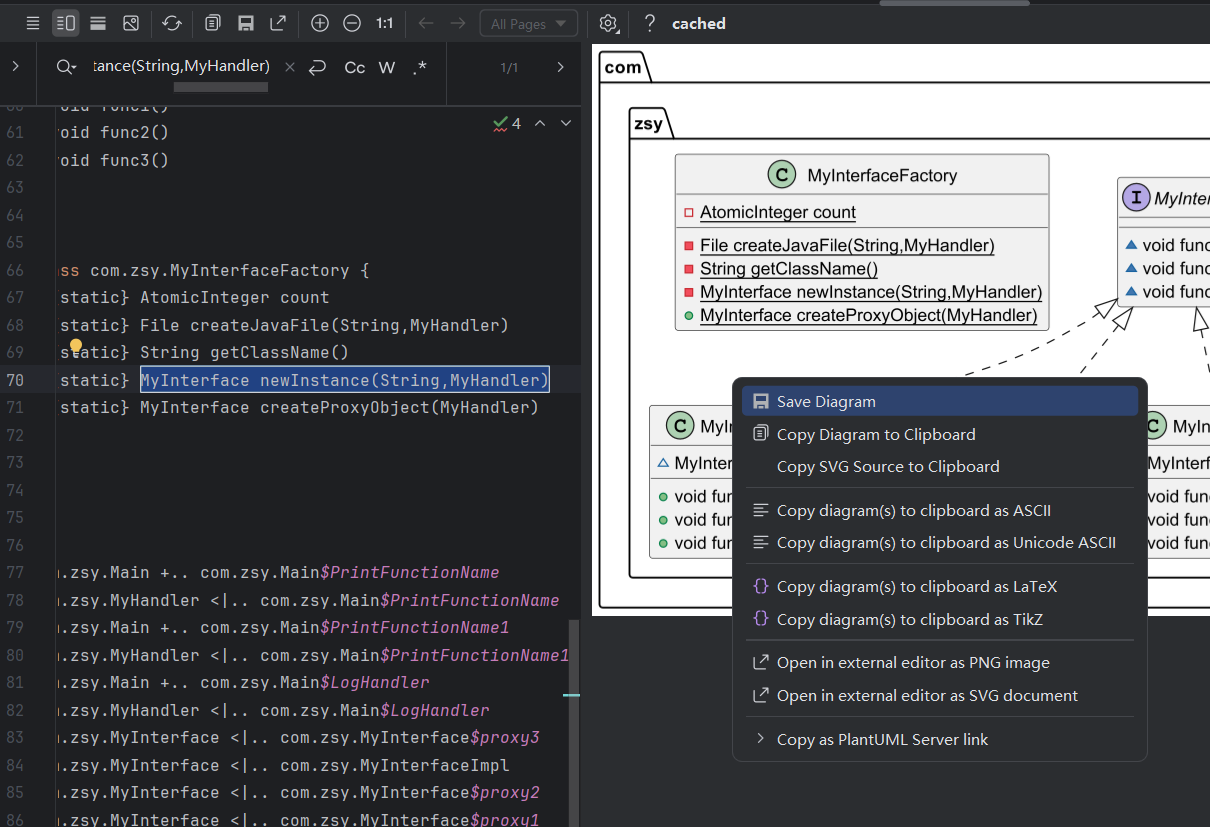 基于PlantUML parser插件一键生成UML类图，超详细教程_idea plantuml自动生成类图-CSDN博客