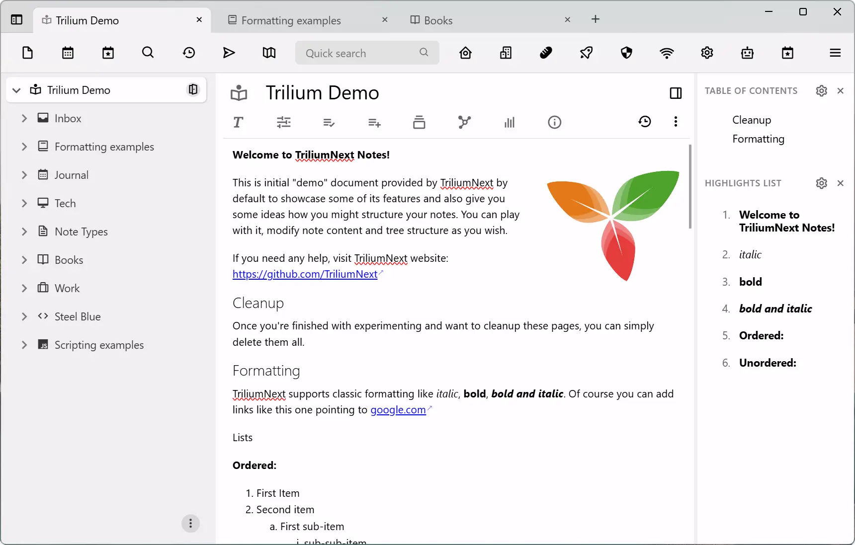 Trilium Notes：一款免费开源、跨平台的笔记软件-CSDN博客