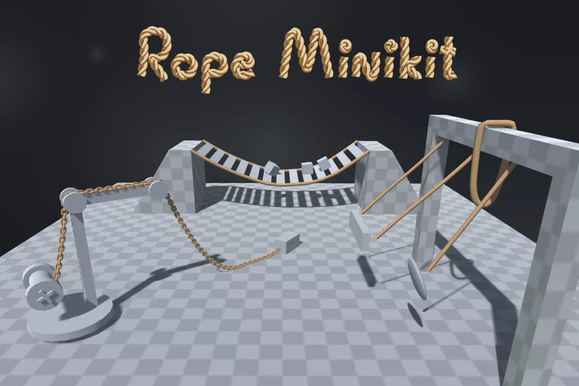 【Unity 绳索模拟系统插件】Rope Toolkit 通过高效且易用的绳索模拟系统，帮助开发者在 Unity 中实现高度真实的绳索、链条和其他柔性物体的物理行为-CSDN博客