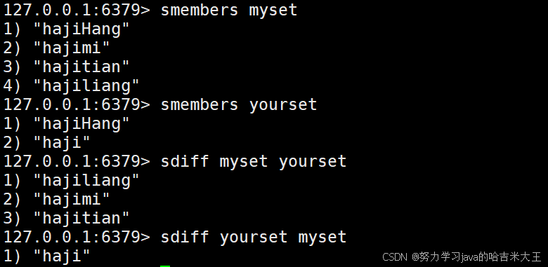 Redis数据结构 Set集合redis Set数据结构 Csdn博客