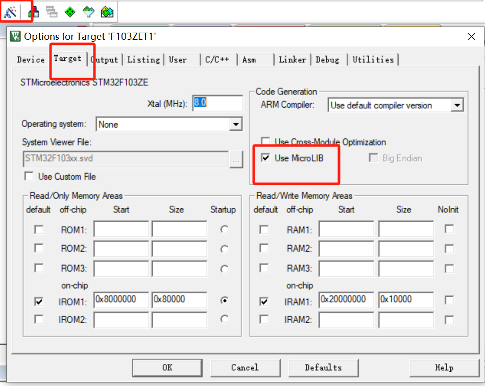 使用STM32Cube MX+keil对STM32F103ZET6利用串口1： USART1进行 printf函数重定向_单片机 printf重定向到keil-CSDN博客