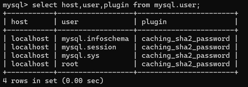 Navicat连接MySQL数据库出现错误:2059 - authentication plugin ‘caching_sha2_password‘的解决方法 ...