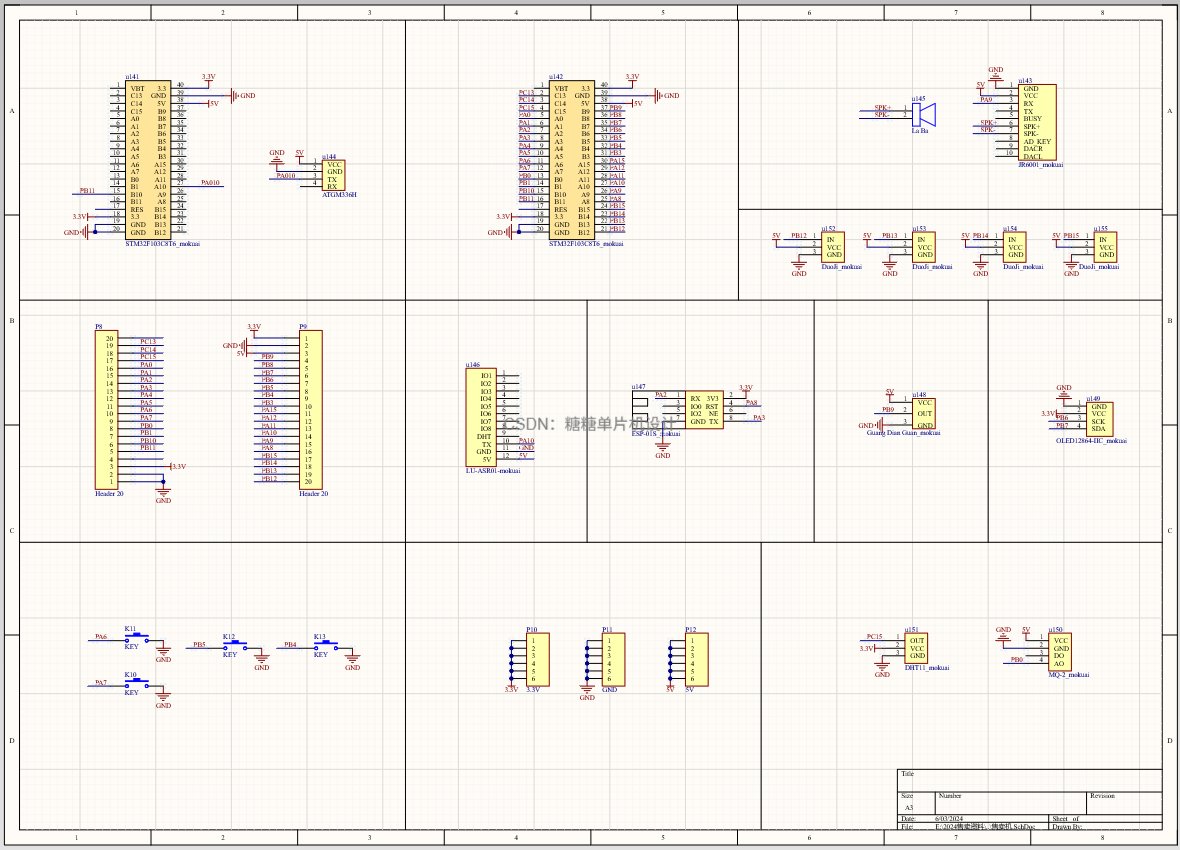 硬件开发_基于STM32单片机的语音售卖机系统-CSDN博客