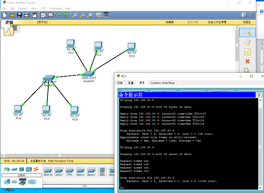 实验任务六:VLAN划分_vlan 划分与以太帧分析怎么配置pc-CSDN博客