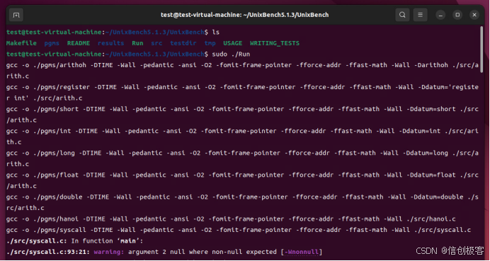 Unixbench测试工具使用说明unixbench使用方法 Csdn博客 