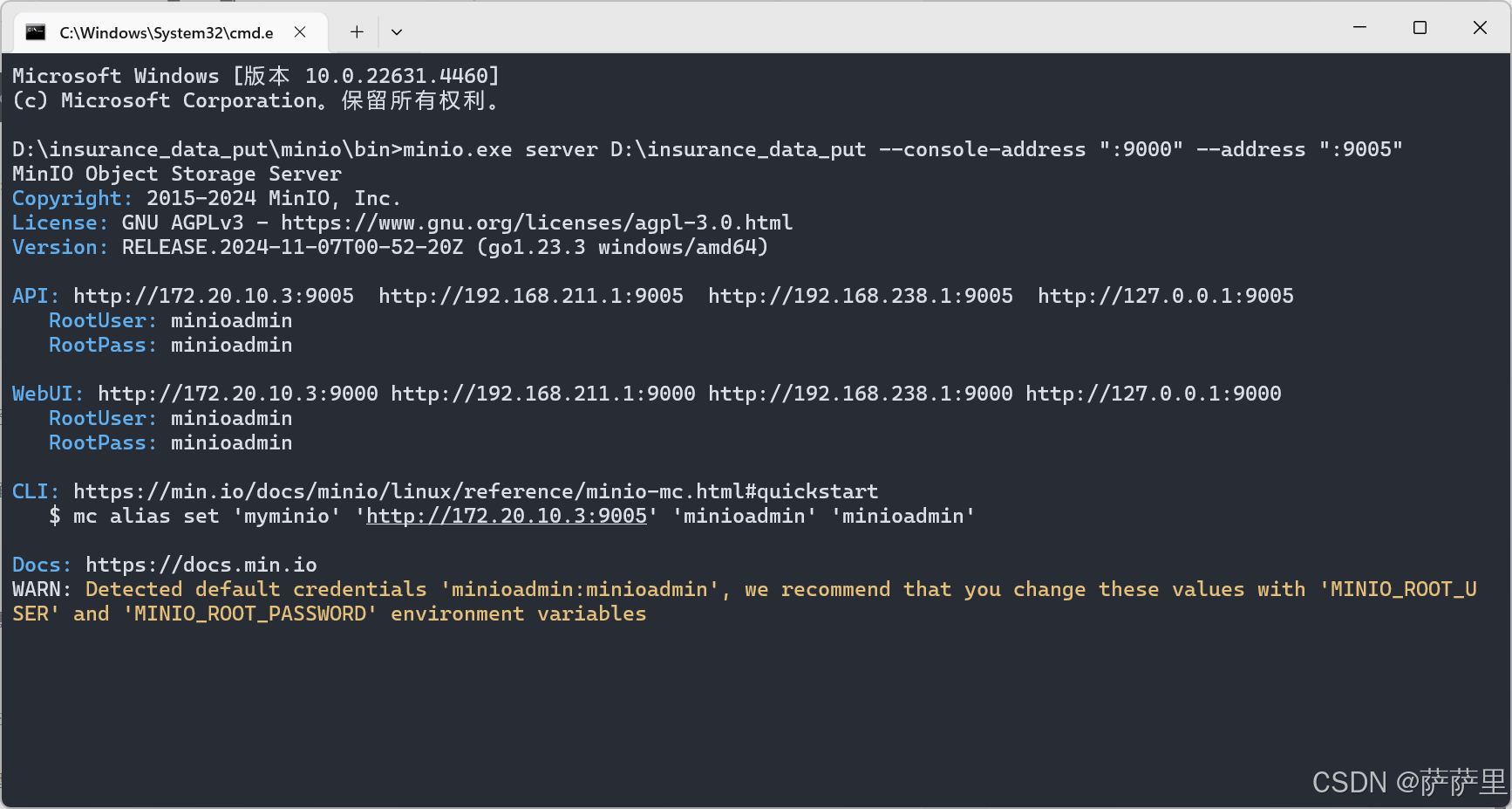 若依框架RuoYi+Minio实现OSS 本地存储功能_ruoyi minio-CSDN博客