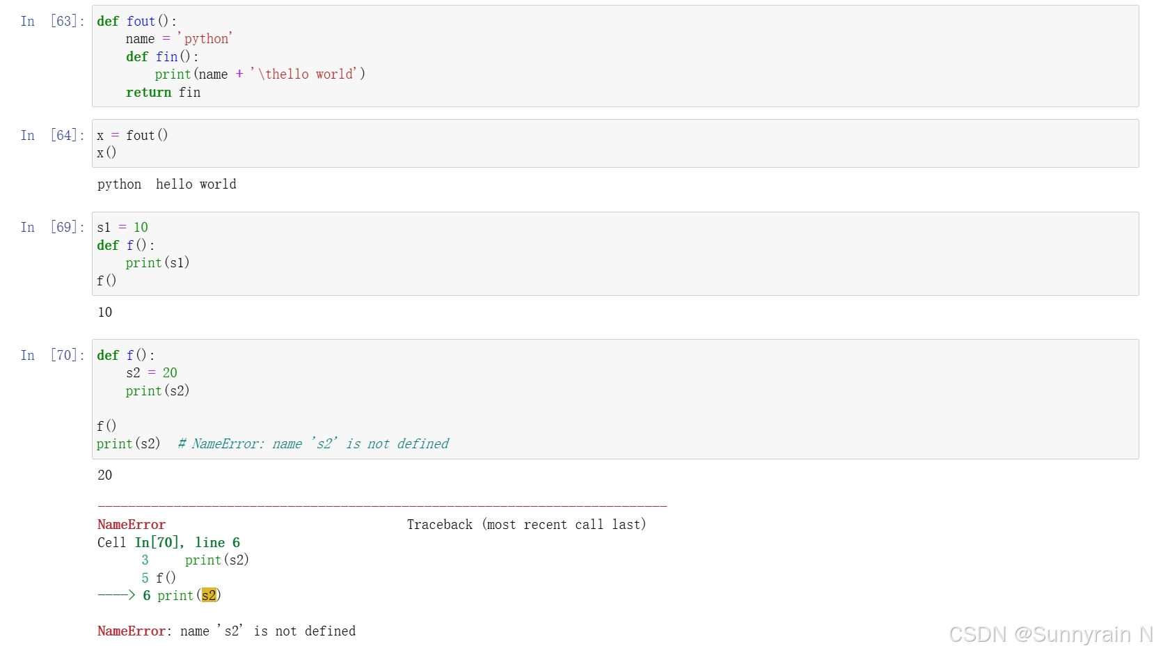 Python 函数编程与作用域(下）-CSDN博客
