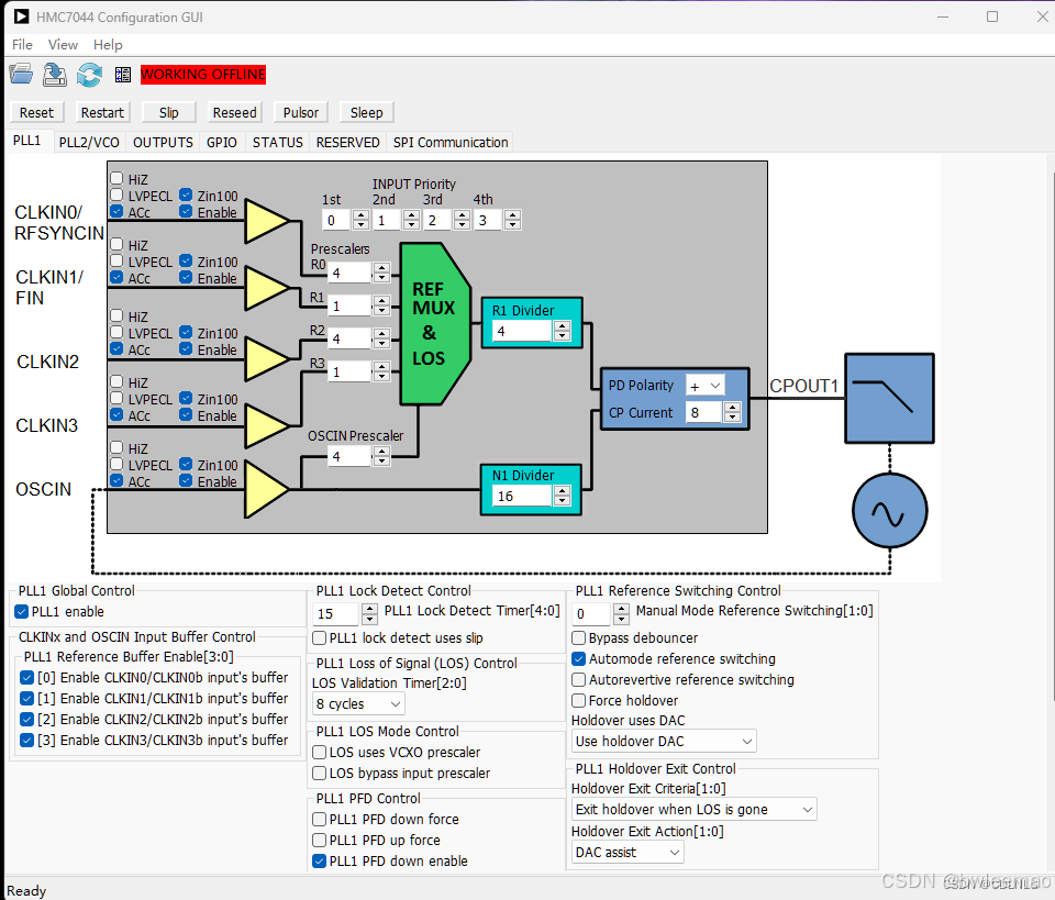 AD9172-FMC-EBZ（HMC7044+AD9172）调试记录-CSDN博客