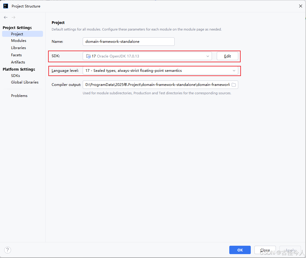 IntelliJ IDEA JDK17 SpringBoot3.4.7 项目配置、SpringSecurity配置、代码开发、打包成可执行jar的入门案例_idea 打包时设置jdk 17 ...