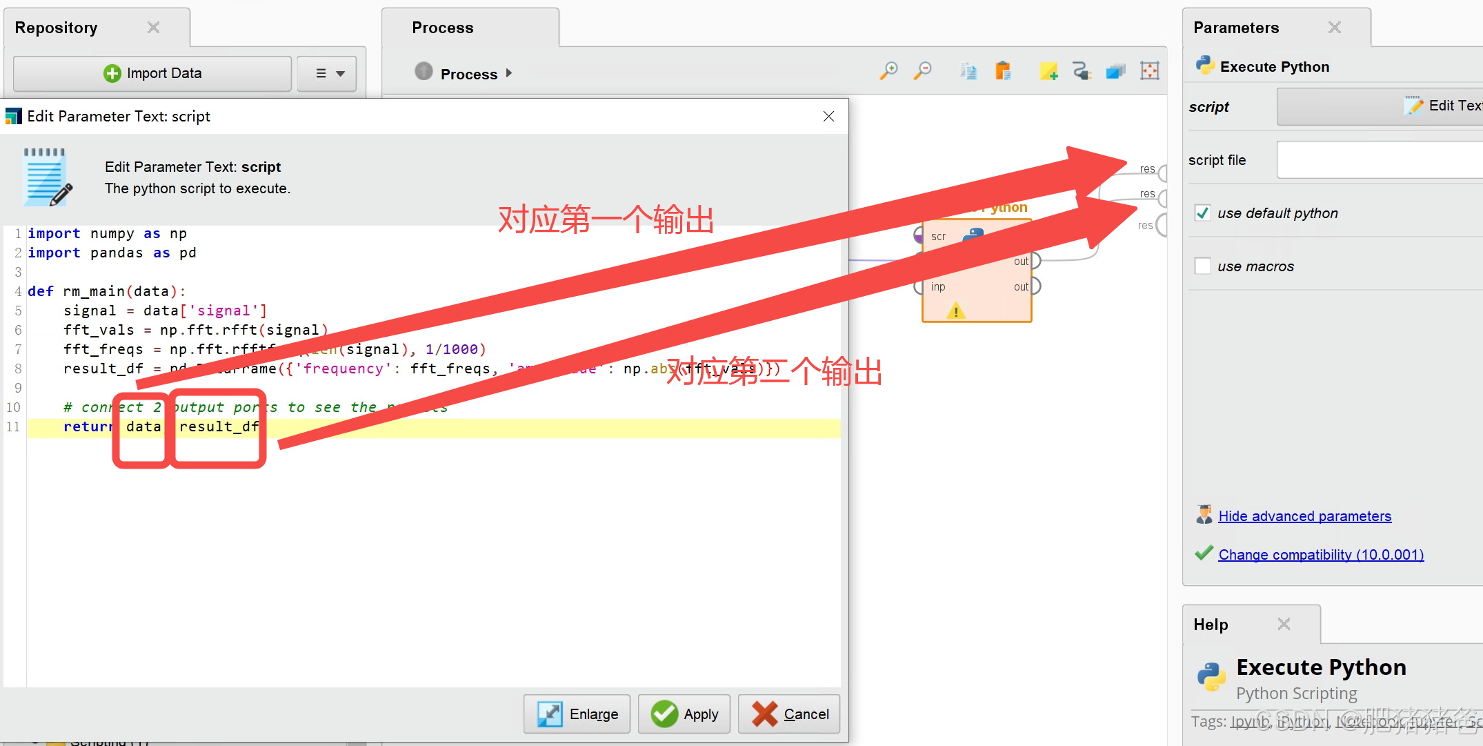 RapidMiner Studio中执行python代码并绘制频谱图_rapidminer时间序列-CSDN博客