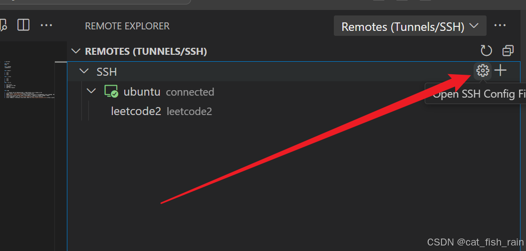 使用VSCode 远程连接SSH ,编写代码_vscode ssh-remote ip地址-CSDN博客