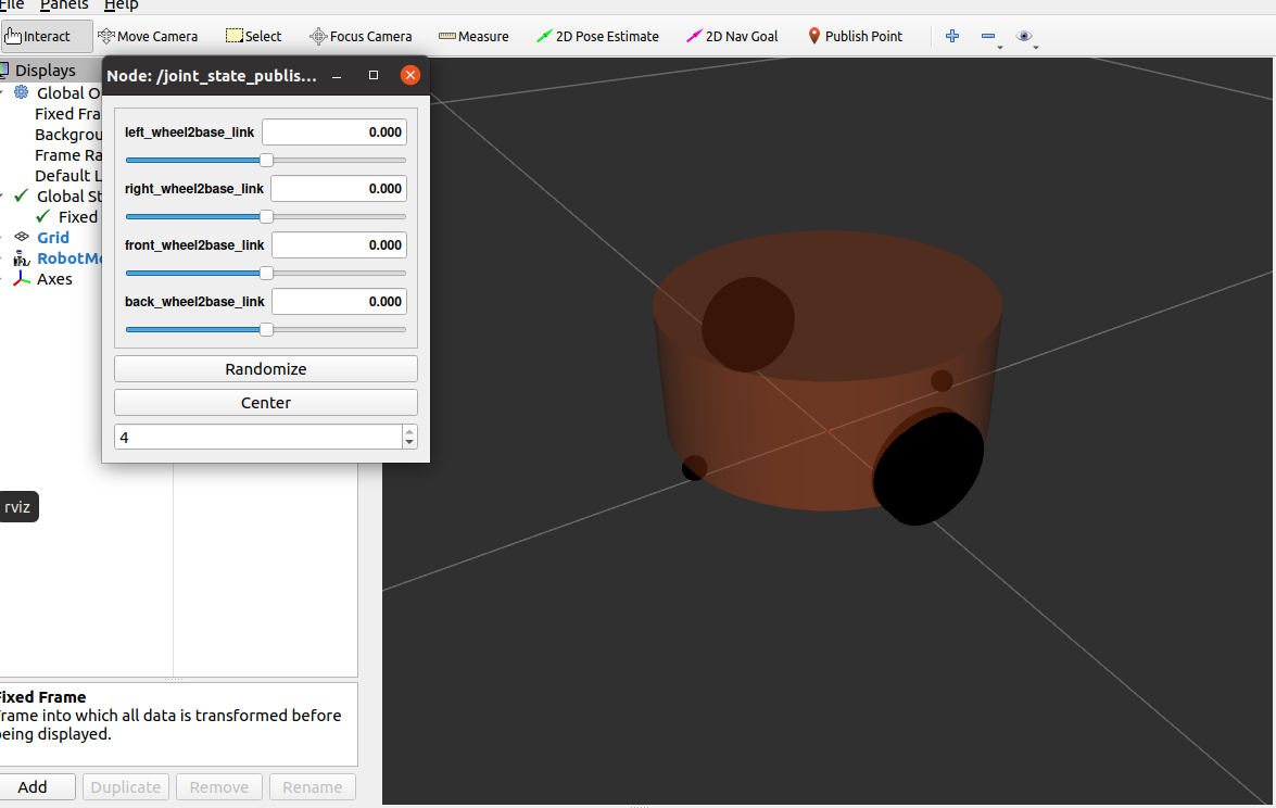 URDF小车仿真练习_新建urdf以及launch文件-CSDN博客