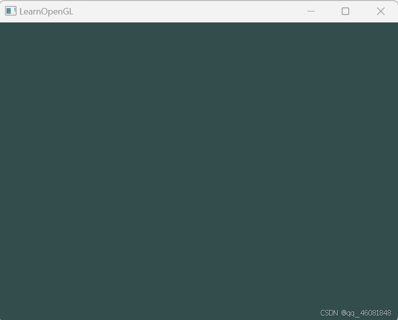 OpenGL学习笔记①（入门配置——GLFW和GLAD配置）-CSDN博客