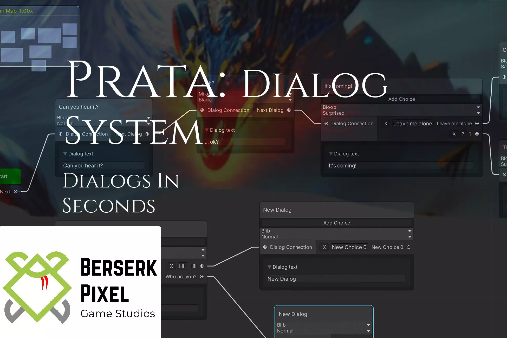 【Unity 对话系统插件】Prata: Dialogues in Seconds 提供了易用的可视化编辑器、多角色支持、分支选择、自动文本显示、语音同步以及条件逻辑等功能，轻松创建复杂的对话 ...