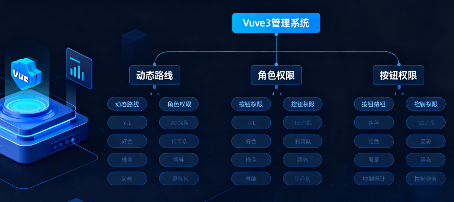 2025 Vue3 生态实战：企业级管理系统开发（权限设计 + 性能优化全方案）-CSDN博客