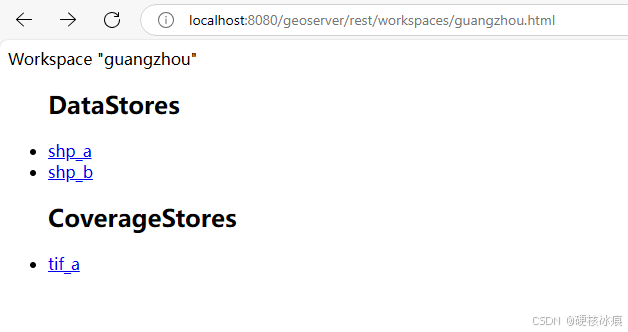[GeoServer] 调用 REST API（1）工作区_geoserver api-CSDN博客