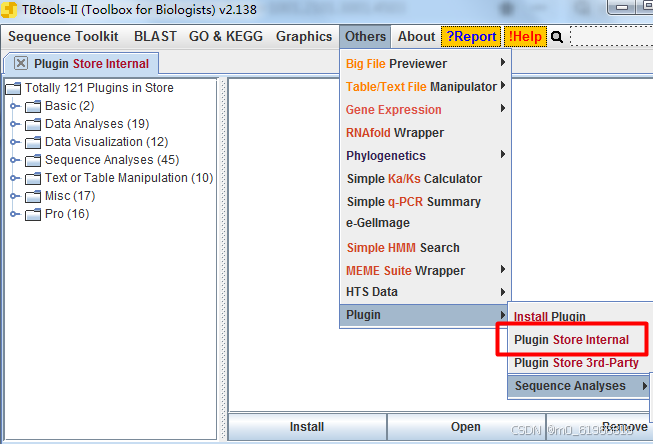Tbtools下载Batch qPCR Primer Design（P00530）和Primer Check（P00550）插件-CSDN博客