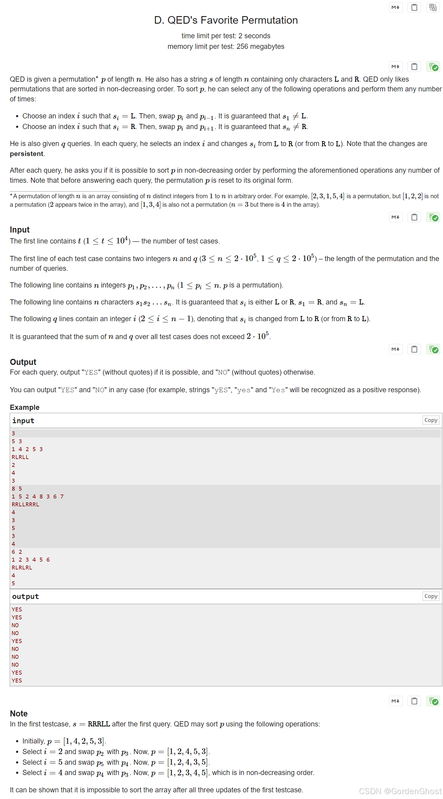 QED‘s Favorite Permutation（Round 979）_qed's favorite permutation-CSDN博客