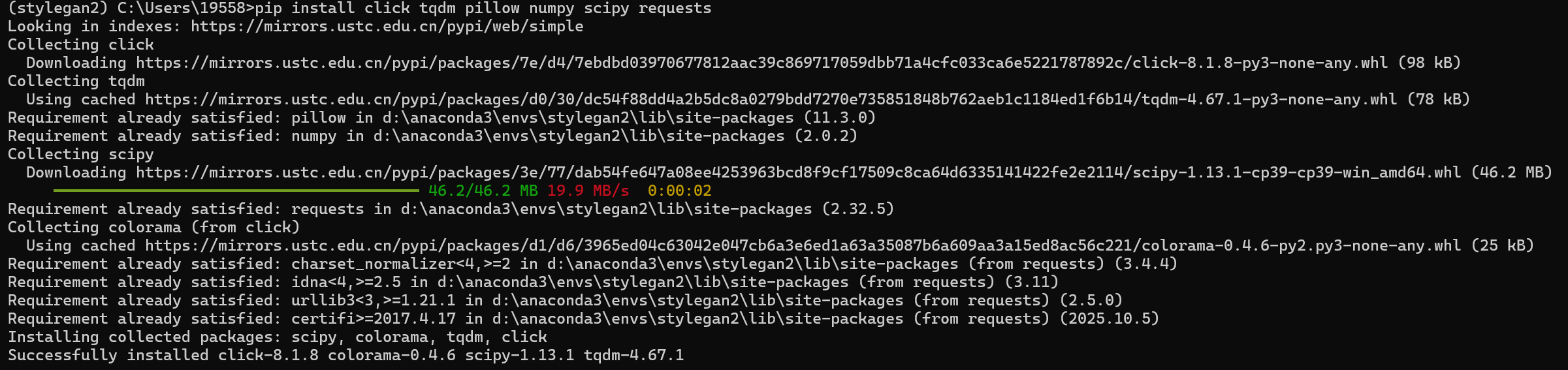 手把手教你用图像生成模型StyleGAN2-ADA生成自己的数据集——环境部署-CSDN博客