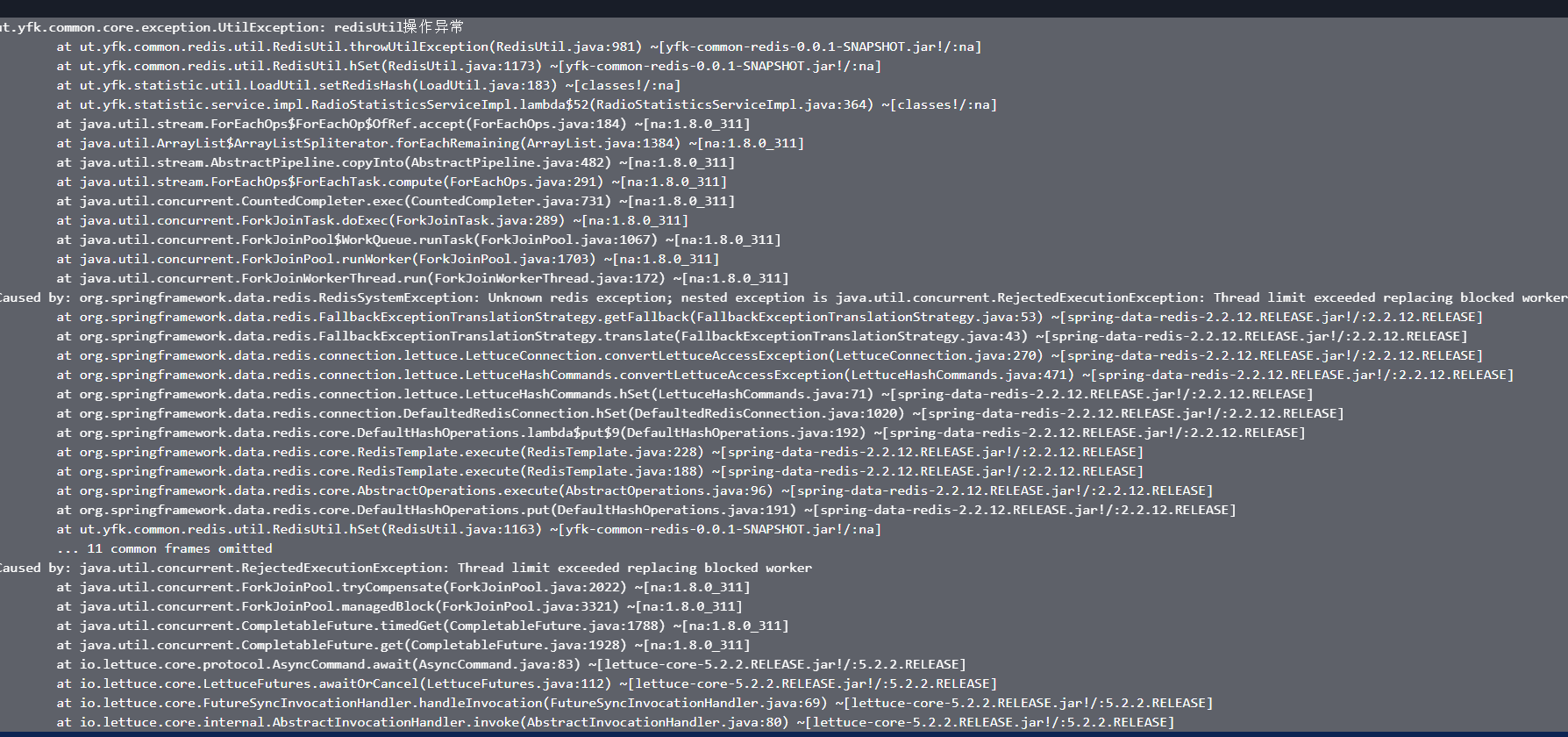 Redis踩坑分享：Thread limit exceeded replacing blocked worker-CSDN博客
