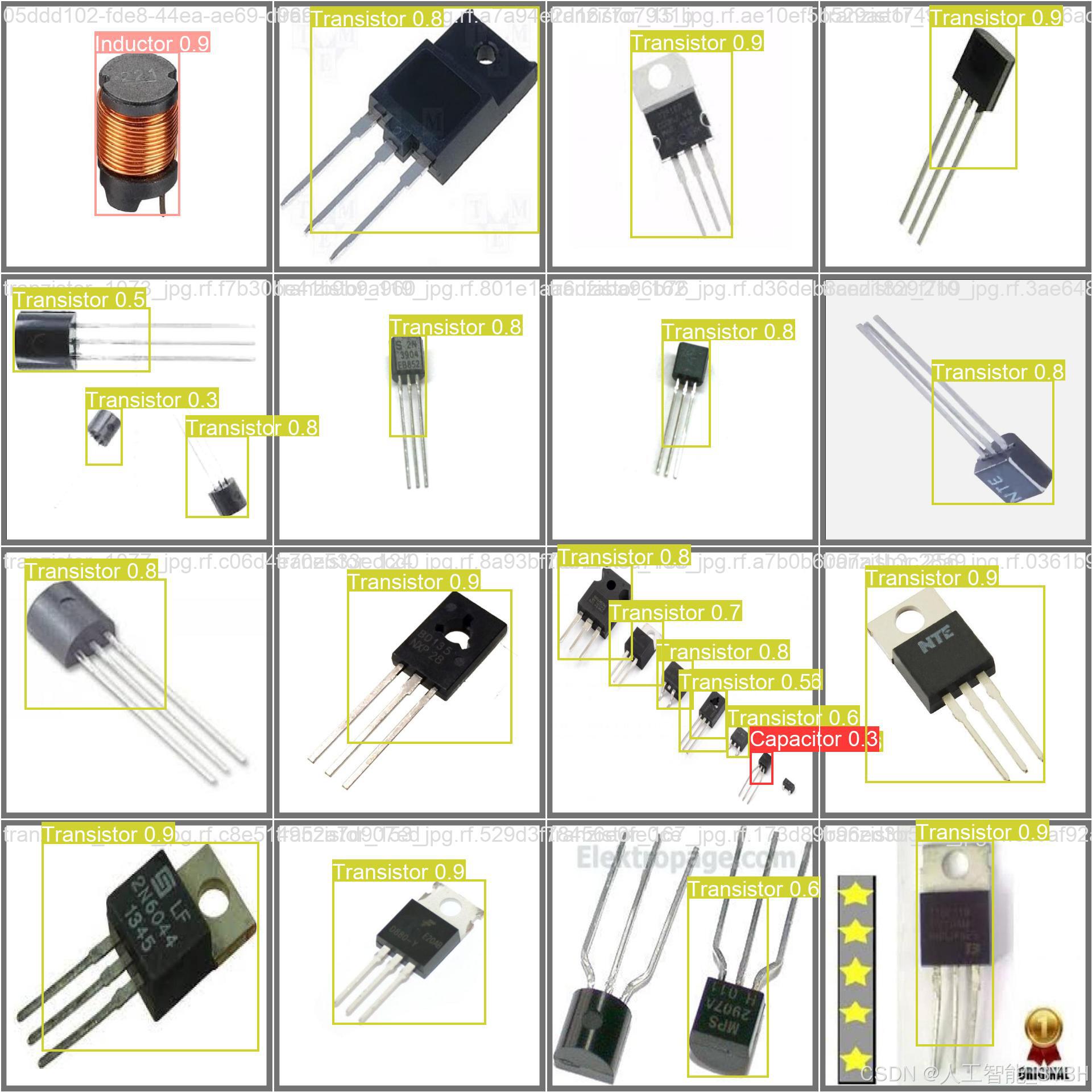 基于深度学习YOLOv10的电子元器件目标检测系统（YOLOv10+YOLO数据集+UI界面+Python项目源码+模型）_基于深度学习的电路板元器件目标检测研究-CSDN博客