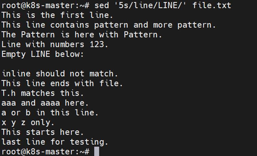 Linux Shell sed讲解-CSDN博客