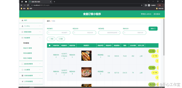 weixin248食堂订餐小程序ssm(文档+源码)_kaic-CSDN博客