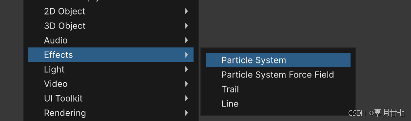 Unity2D利用Particle System制作残影冲刺_unity 粒子系统 残影-CSDN博客