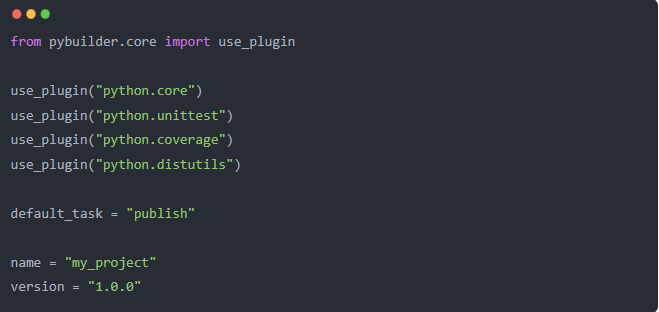 Pybuilder:一个python项目构建工具,告别手动构建的烦恼,轻松创建python项目 Csdn博客