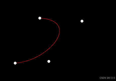 GAMES101 作业 4：Bézier 曲线【贝塞尔曲线】_贝塞尔曲线游戏-CSDN博客