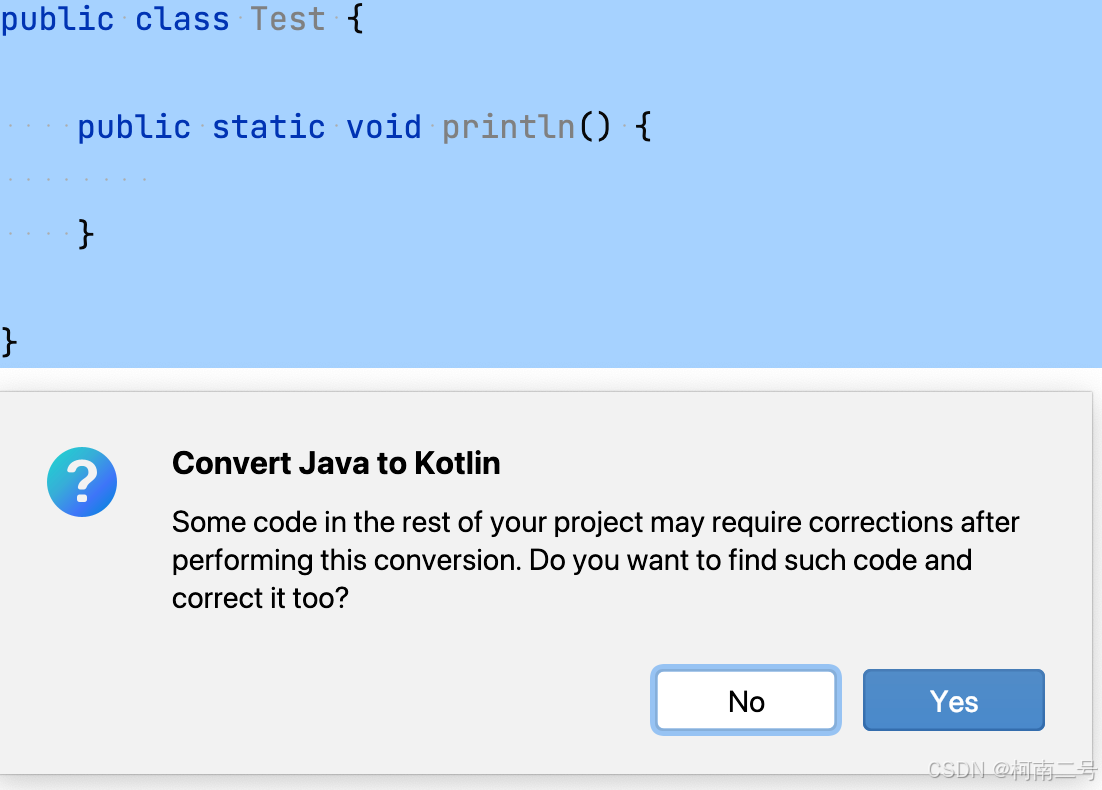 Android Studio 将Kotlin和Java代码互相转化-CSDN博客