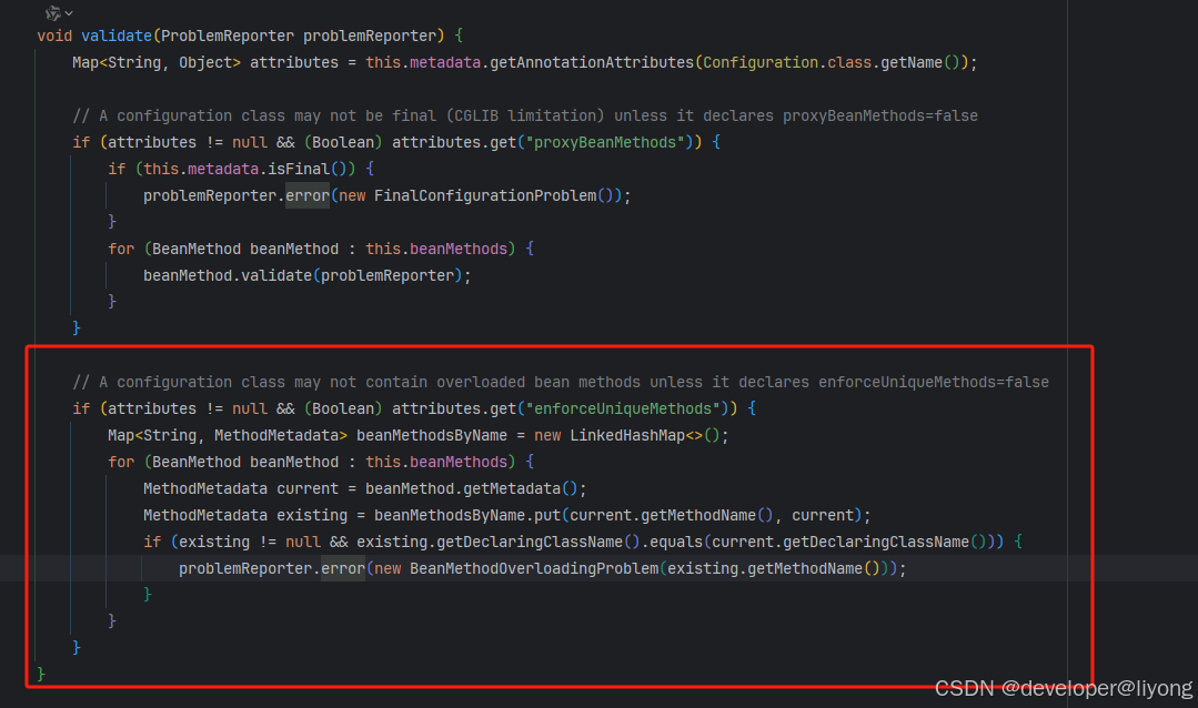 @Configuration org.springframework.beans.factory.parsing.BeanDefinitionParsingException-CSDN博客