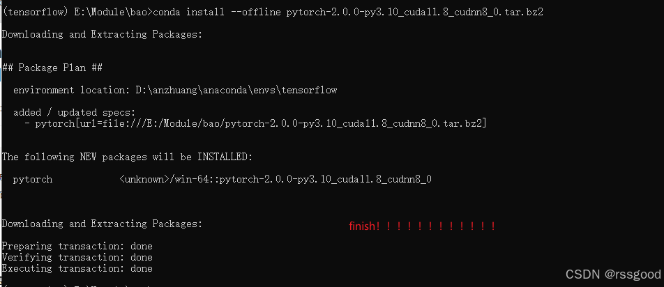 安装torch-gpu版本（包成功的）_安装gpu版本torch-CSDN博客