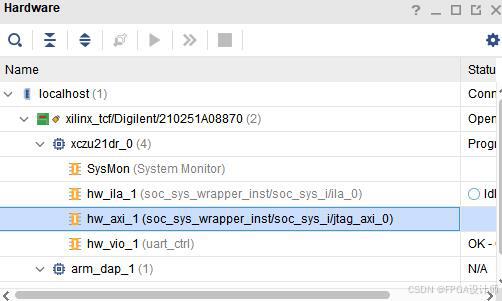 Xilinx FPGA AXI接口仿真及JTAG to AXI Master IP调试_xilinx jtag-CSDN博客