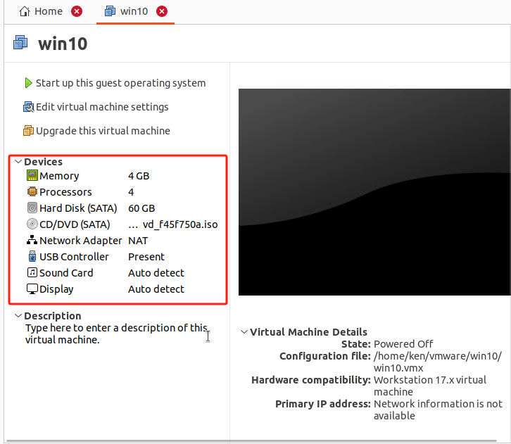 ubuntu通过vmware workstation安装win10虚拟机简要步骤及排错-CSDN博客